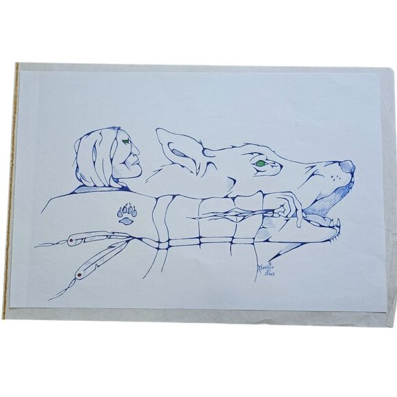 Kenniston Peace | Art | Kenniston Peace Original Ink Drawing Of Human ...